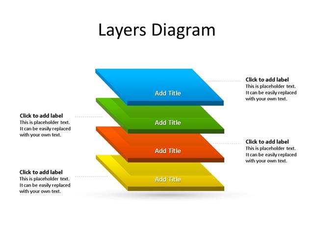PPT Slide Layer Diagram 4 Layers Multicolor ppt-slide-layer-diagram-4-layers-multicolor